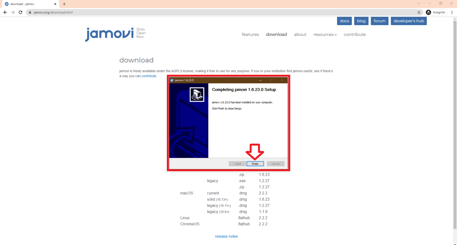 Install jamovi in Windows - Easy 8 steps - Ampersand Tutorials